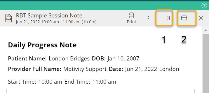 Create Learner Session Note